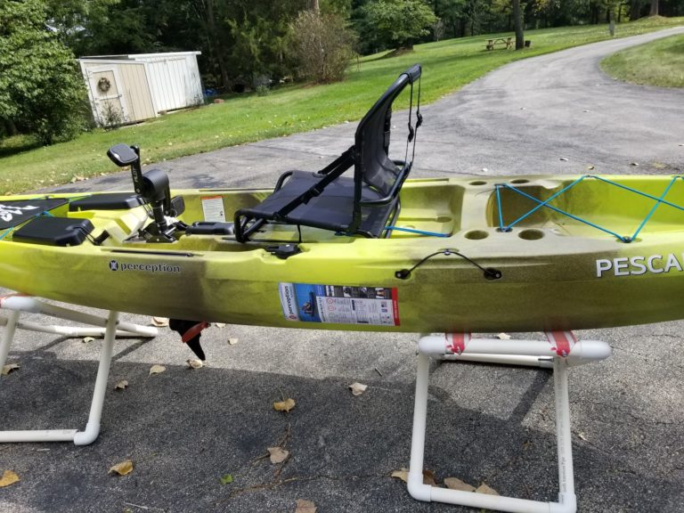 Perception Pescador Pilot pedal drive 120 - Grasshopper - Some Beach ...