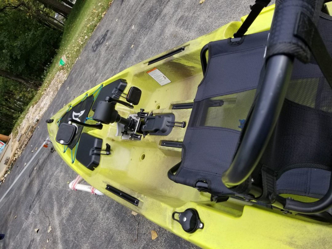 Perception Pescador Pilot pedal drive 120 - Grasshopper - Some Beach ...
